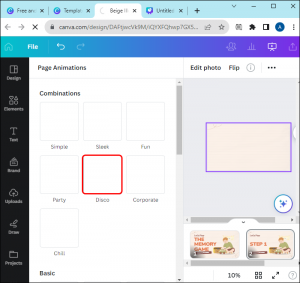 How to Make Text Appear on Click in Canva