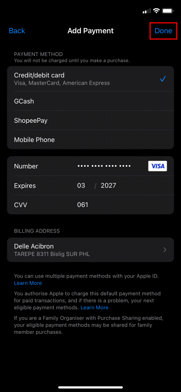 How to Change the Payment Method in iCloud