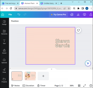 How to Make Text Appear on Click in Canva