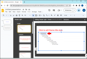 How to Change the Color of Text in Google Slides