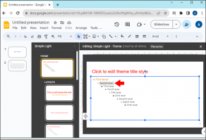 How to Change the Color of Text in Google Slides