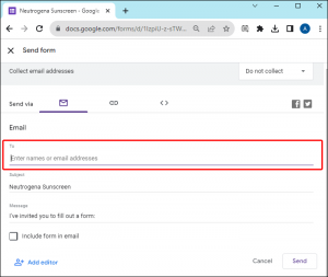 How to Share Google Forms
