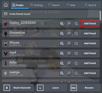 How to Add Friends in Roblox