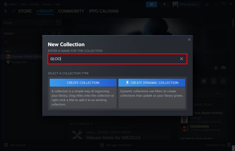 How to Make a Collection in Steam