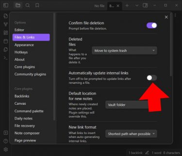 How to Create Links in Obsidian