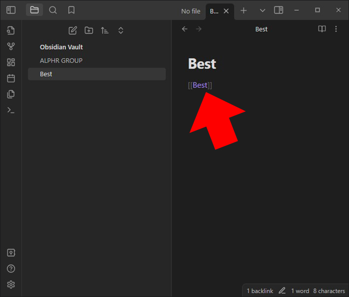 How to Create Links in Obsidian