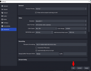 How to Record MP4 in OBS
