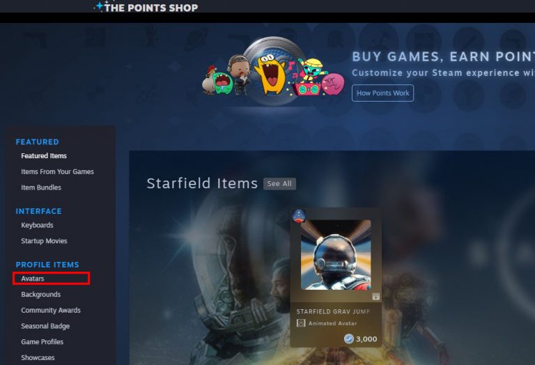 How to Get an Avatar Frame in Steam