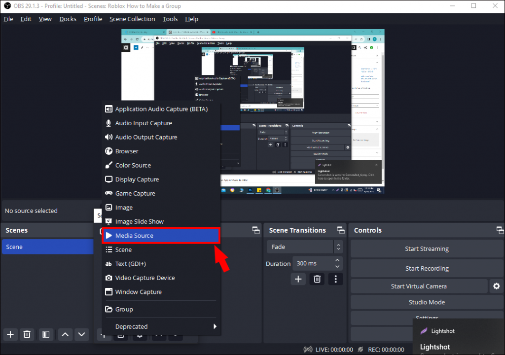How to Add Music to Stream in OBS