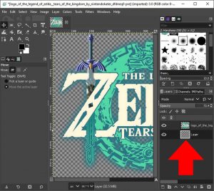 How to Make a Layer Transparent in GIMP