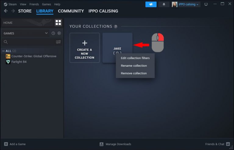 How to Make a Collection in Steam