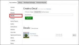 How to Use Decals in Roblox