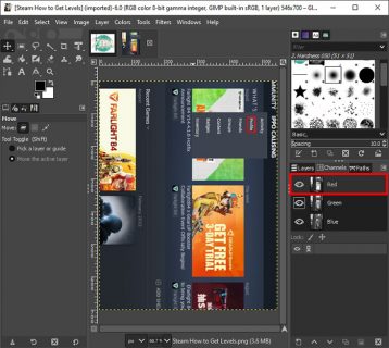 How to Make a Layer Transparent in GIMP