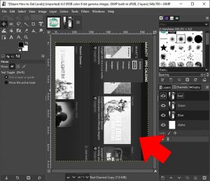 How to Make a Layer Transparent in GIMP