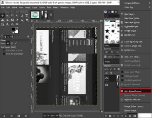 How to Make a Layer Transparent in GIMP