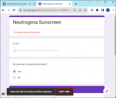 How to Share Google Forms