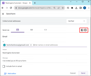 How to Share Google Forms