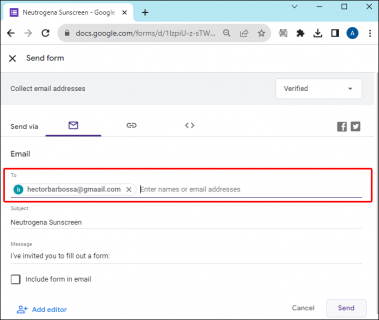 How to Share Google Forms