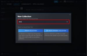 How to Make a Collection in Steam