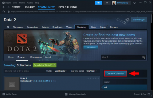 How to Make a Collection in Steam