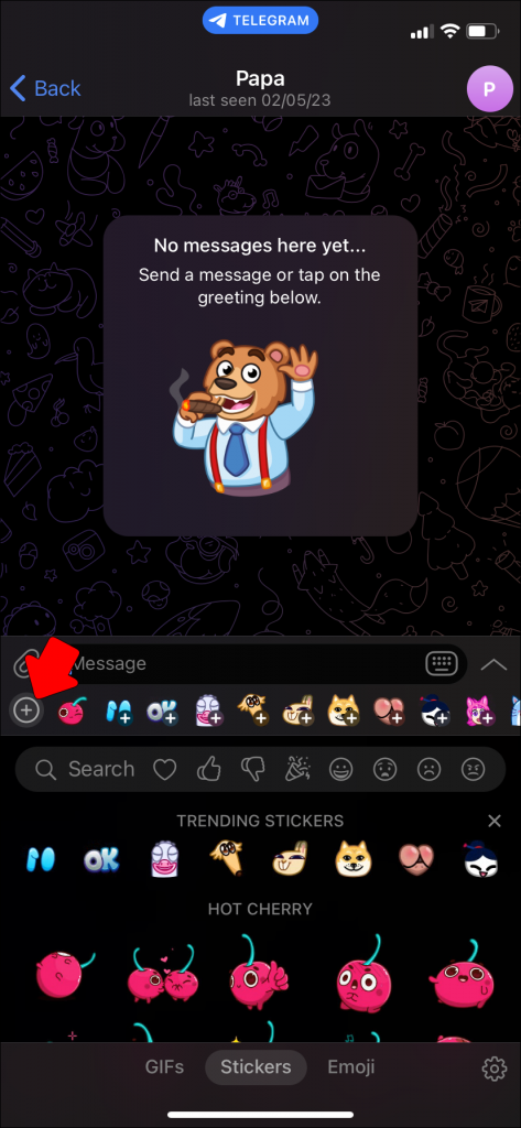Telegram: How to Use Stickers