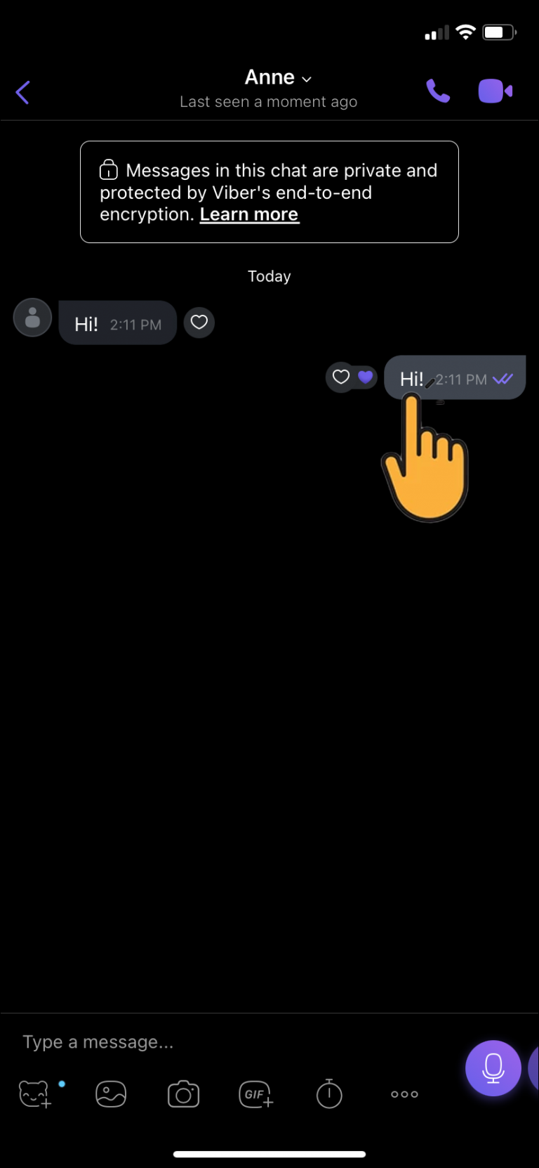 How to View Who Liked a Message in Viber
