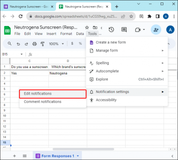 How To Get Notified When a Form is Submitted in Google Forms