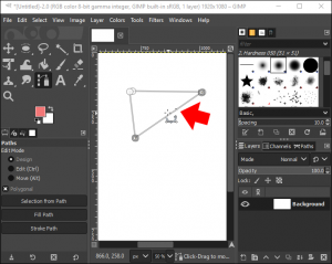 How to Use the Path Tool in GIMP
