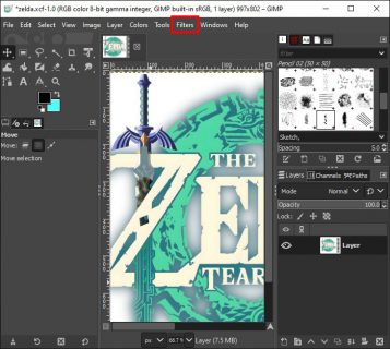 How to Make a Glow Effect in GIMP