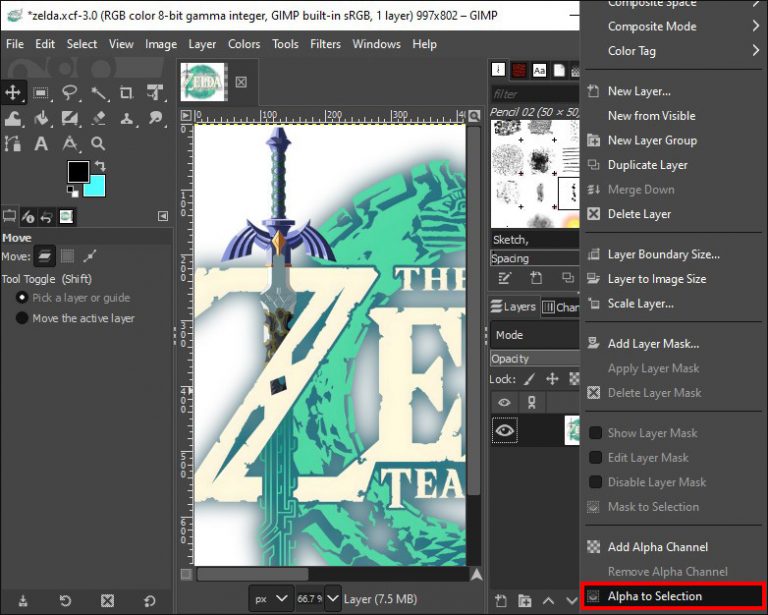 How to Make a Glow Effect in GIMP