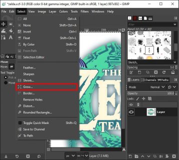 How to Make a Glow Effect in GIMP