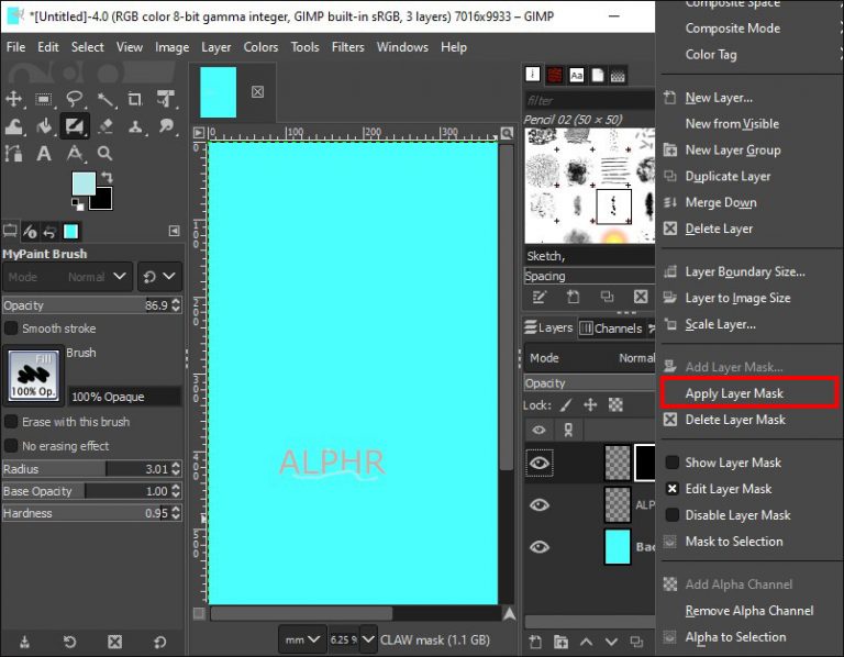 How to Make a Glow Effect in GIMP