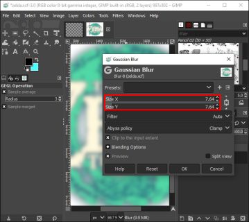 How to Make the Background Blurry in GIMP