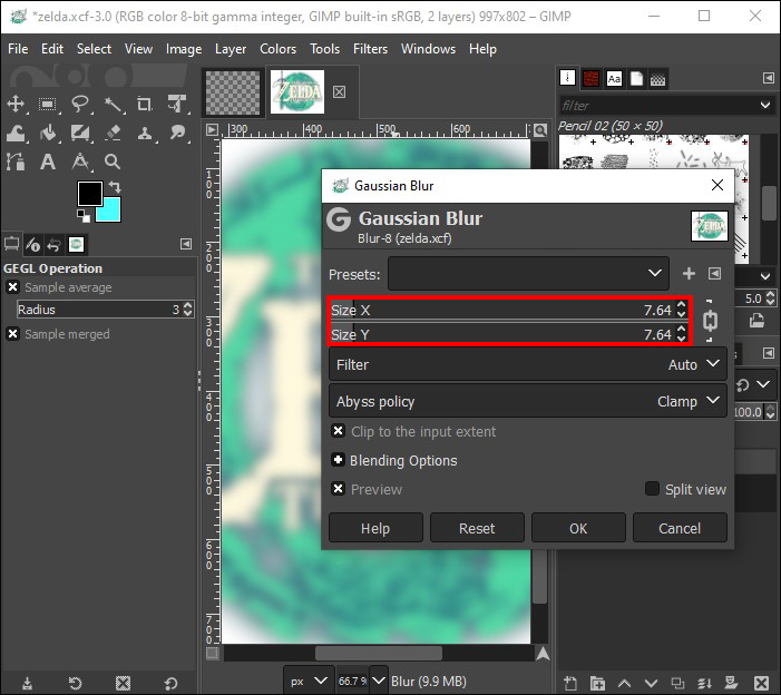 How to Make the Background Blurry in GIMP
