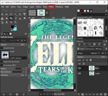How to Make the Background Blurry in GIMP