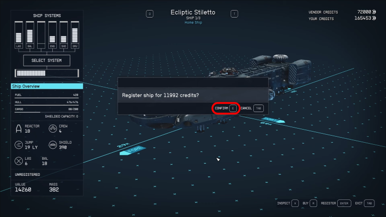 How to Sell a Ship in Starfield