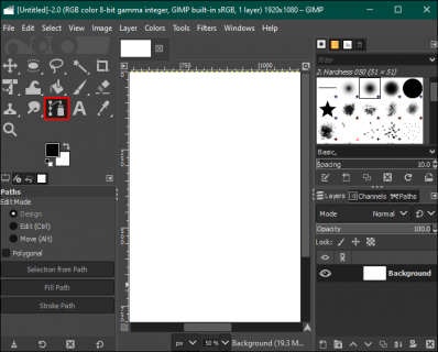 How to Use the Path Tool in GIMP
