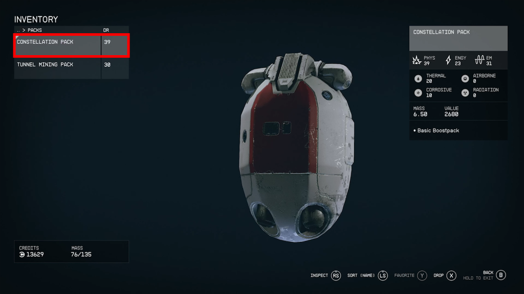 How to Use a Jetpack in Starfield