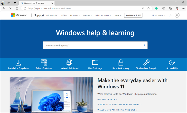 How to Get Help in Windows