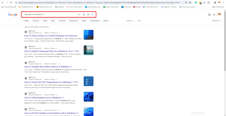 How to Search a Page for a Word