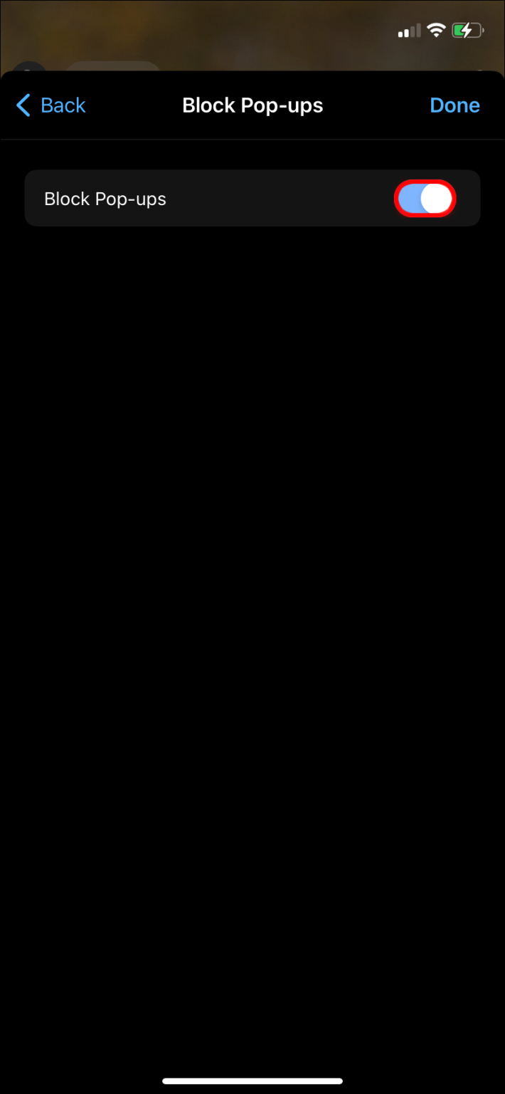 How to Turn Off Pop-Up Blocker on iPhone