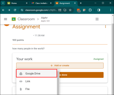 How to Turn in Assignments in Google Classroom