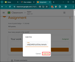 How to Turn in Assignments in Google Classroom