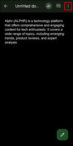 How to Get Word Count in Google Docs