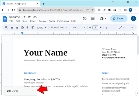 How to Get Word Count in Google Docs
