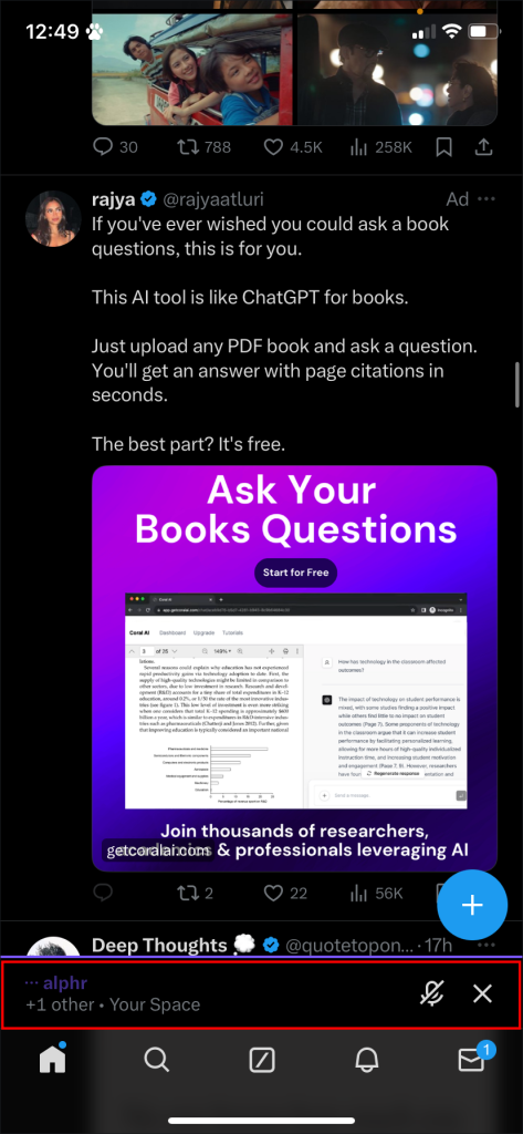 How to Mute X Spaces