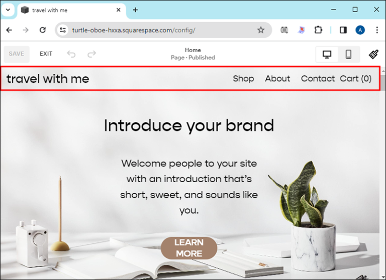 How to Change a Website Name in Squarespace