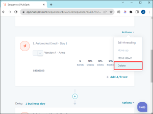 HubSpot: How to Use Sequences