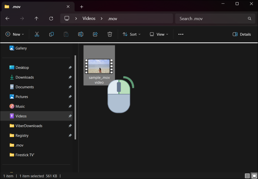 How to Play .MOV on Windows
