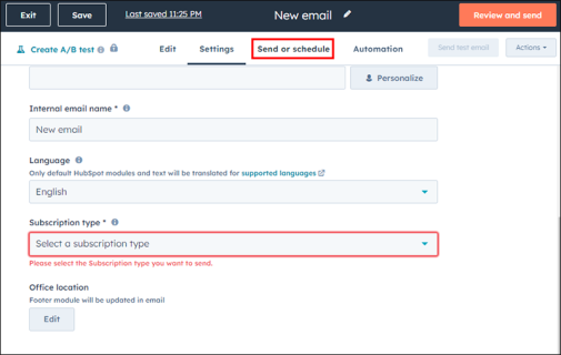 How to Send Mass Email in HubSpot